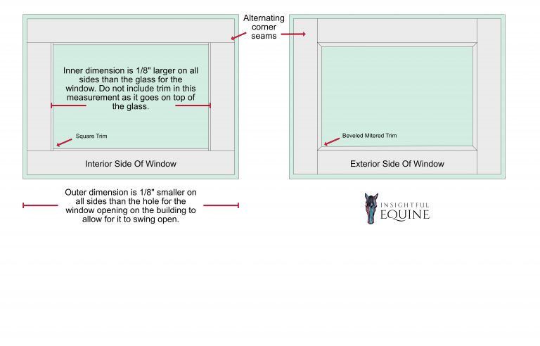 Build Your Own Swing Out Stall Windows | Insightful Equine